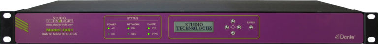 Studio Technologies Releases New Dante Master Clock - Studio ...
